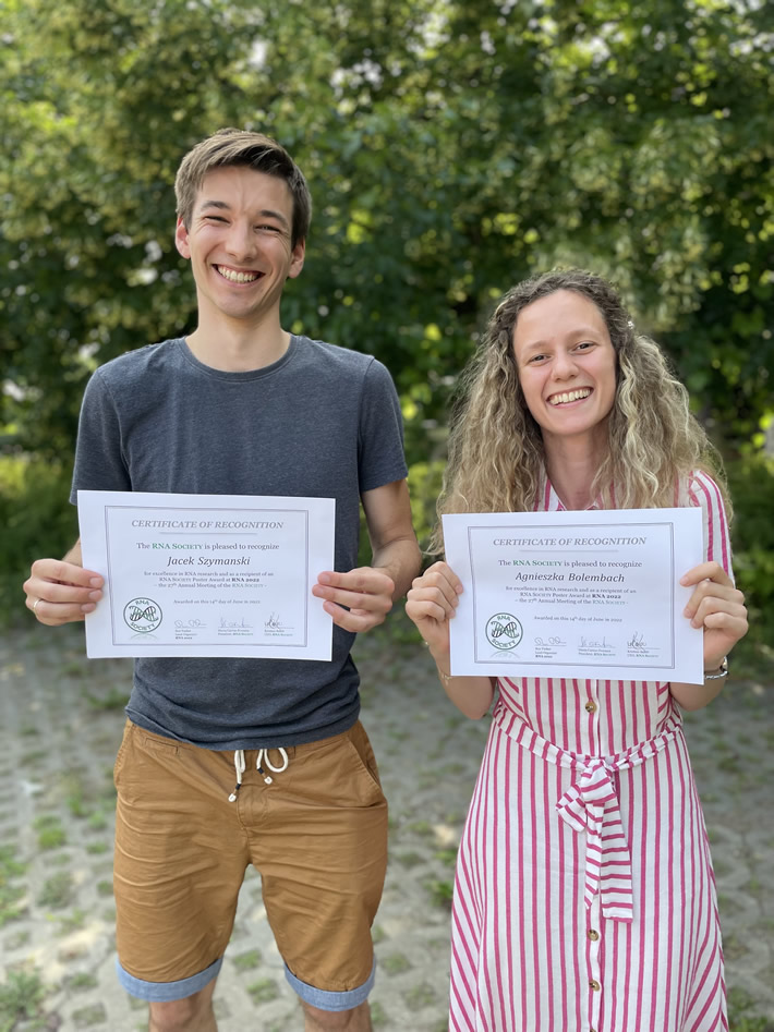 RNA 2022 Poster Prize Winners